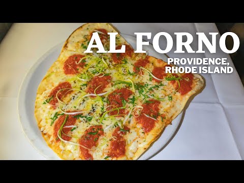 Eating at Al Forno. The BEST Grilled Pizza in Providence, RI