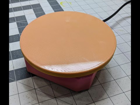 🖼️ DIY Motorized Turntable・Free STL File for ・Cults