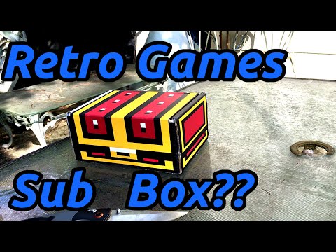 Retro Game Subscription Box? Unboxing and Review Of 'Retro Game Treasure'