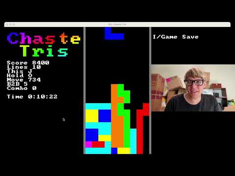 Steam Community :: Video :: Chaste Tris: 100 Lines of ST Stacking