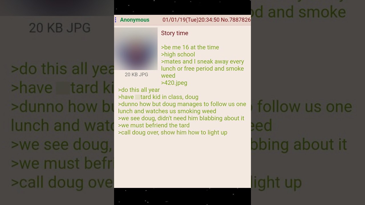Anon Smokes in Secret with a Special Guy | Funny 4Chan Greentext Stories
