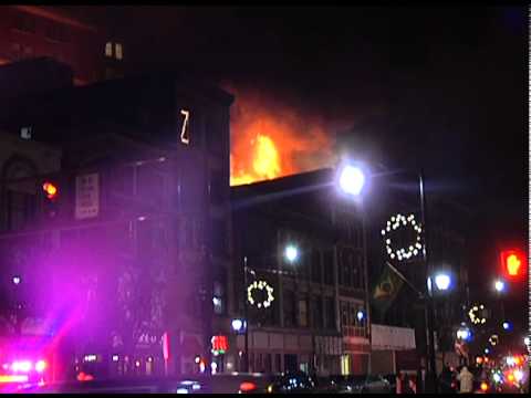Binghamton Midtown Mall Fire 12/21/2010