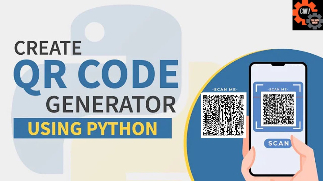 QR Code In 10 lines of Python Code | Generate and Access QR Code Easily Using Python