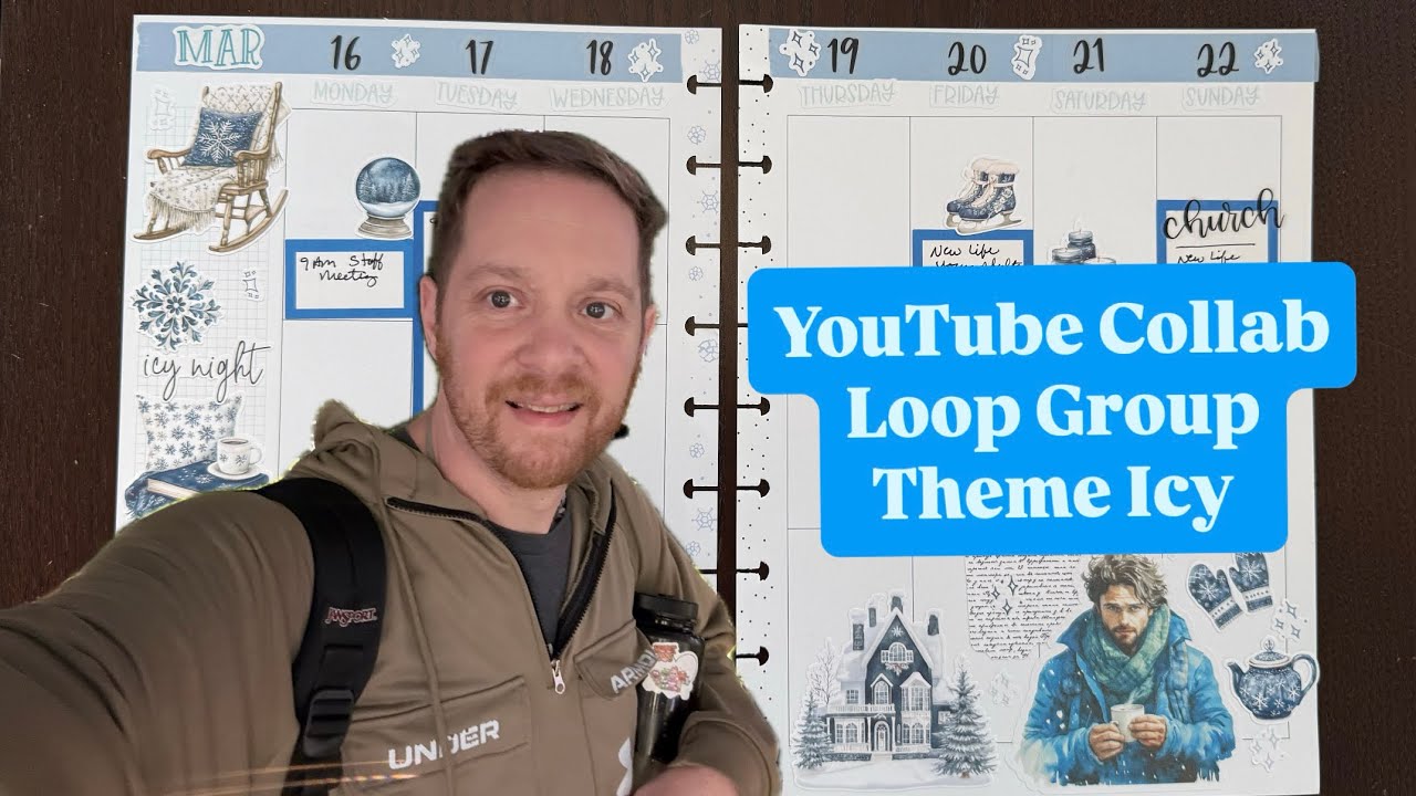 YouTube Collab Loop Group Theme Icy #youtubecollabloopgroup