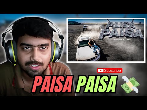 EMIWAY BANTAI 🔥 PAISA PAISA Reaction | Hamza Ki Vibes 💥 INSANE BEAT DROP!