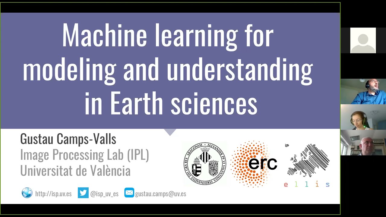 Machine learning for modeling and understanding in earth sciences