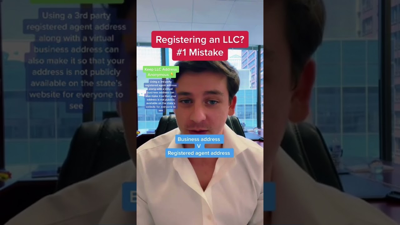 Here is how to Register Your LLC Without Using Your Home Address - Don't Mess up the address when r