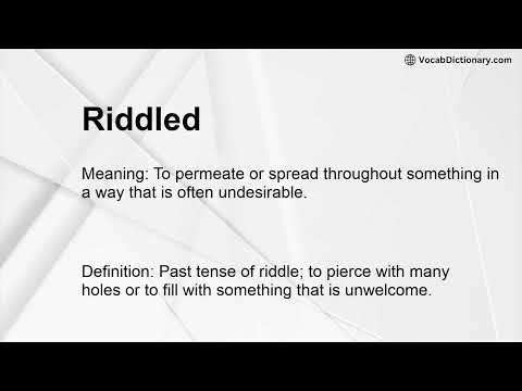 Riddled Meaning