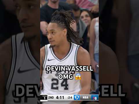 Devin Vassell with the And 1 poster!