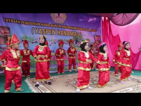 19. TK Ar Rahmaniyah YASPEN HANAMAS 2017 (Tari TK Kami)