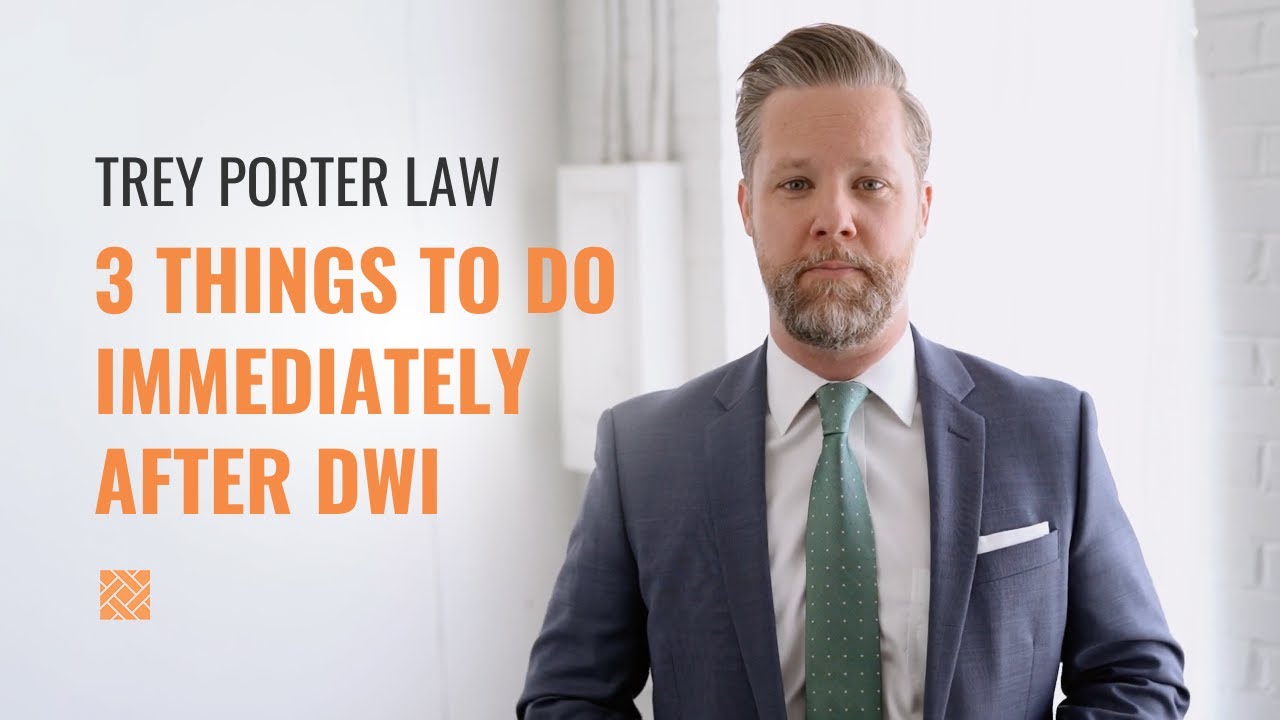 What To Do After a DWI Arrest in Texas (3 Critical Steps)