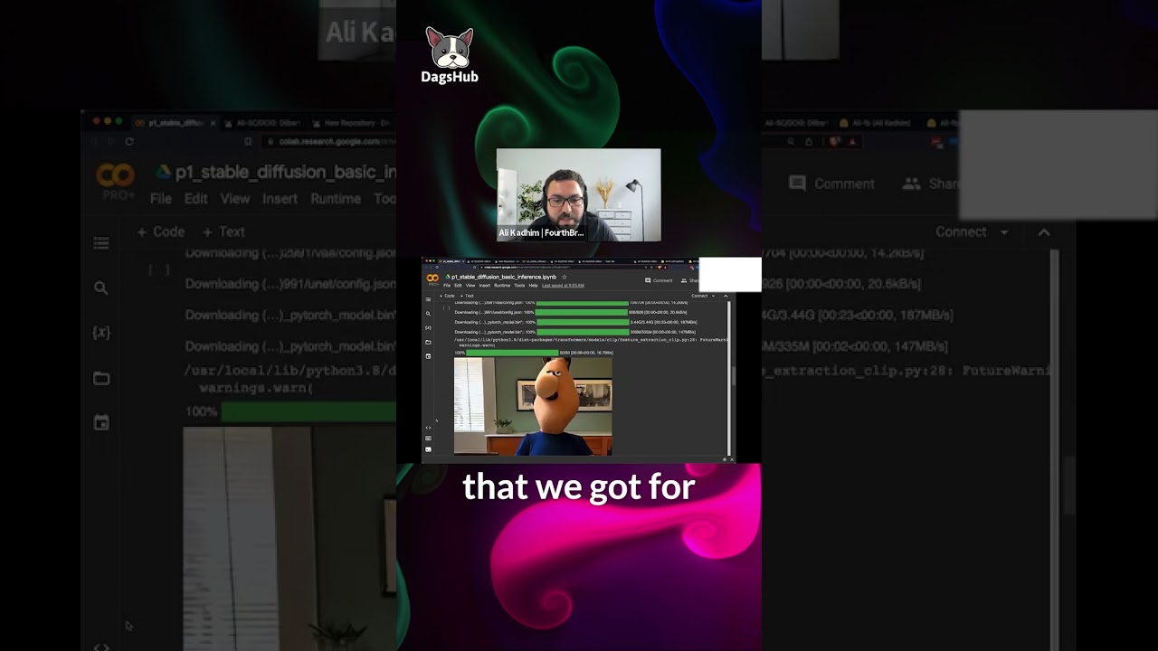Use Diffusers with HuggingFace & DagsHub