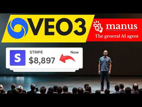 Turn Google's VEO 3 Into a Cash Machine Using MANUS AI (NEW Integration)