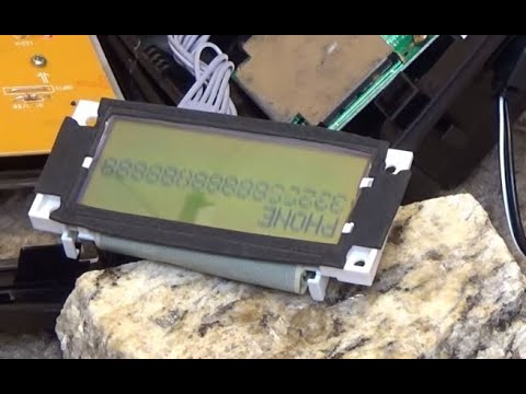 AT&T 1480 2.4 GHz Corded/Cordless Telephone LCD Screen Repair