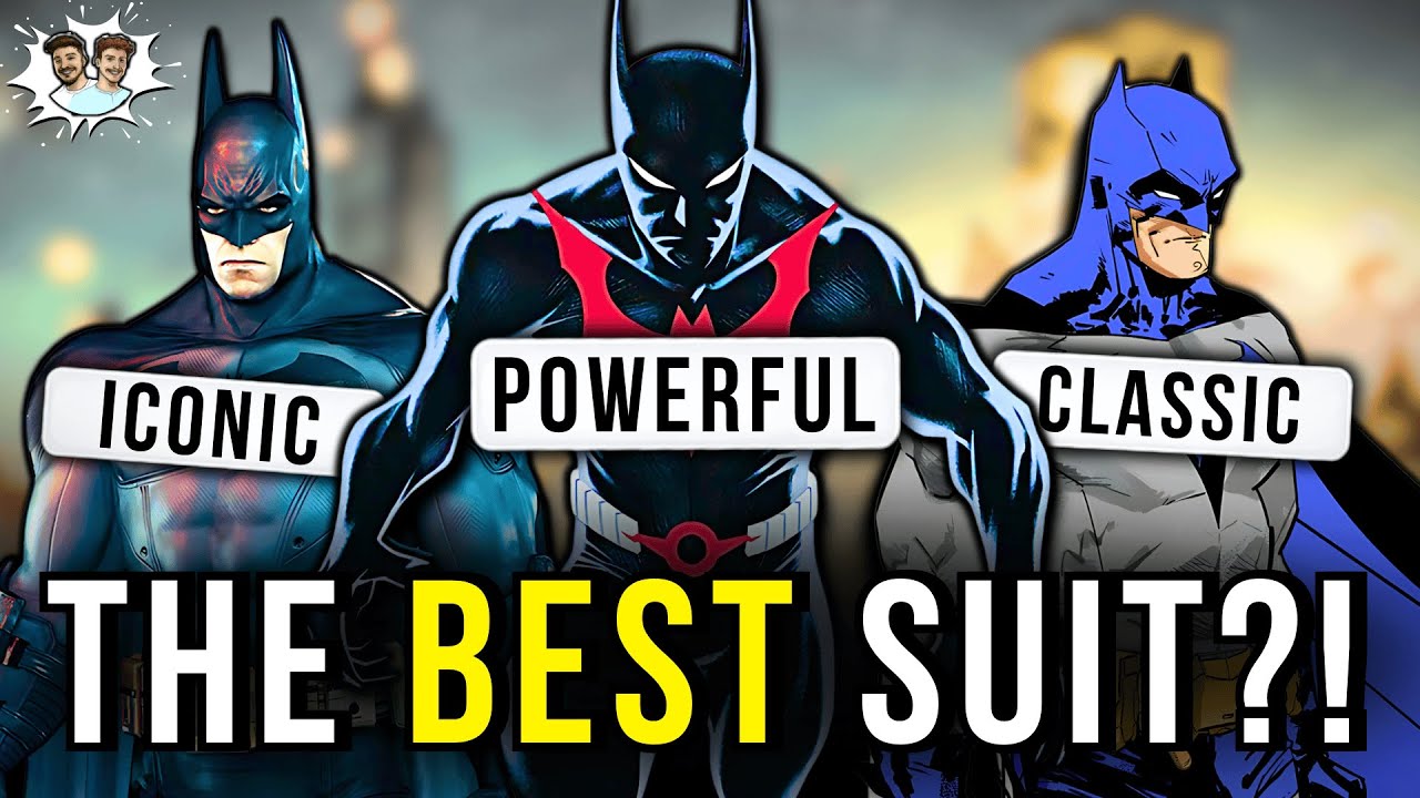 THE BEST BATMAN SUITS EVER