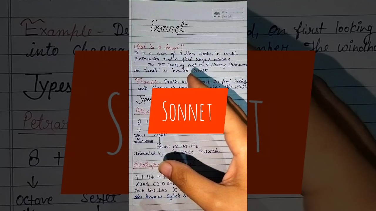 What is Sonnet? #viral #sonnet18 #shakespeare #short #english #ugcnet2023