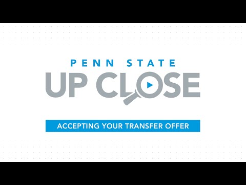 Accepting your transfer offer and next steps