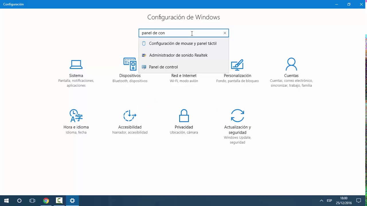 In Windows 10 where is the control panel?