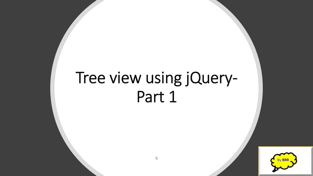Tree view construction with jQuery - Part 1