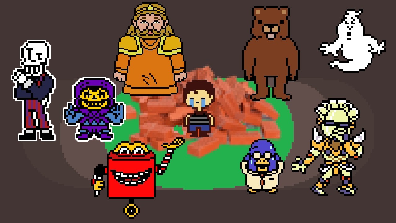 Undertale Repainted - Full Playthrough (UTTERFAIL)