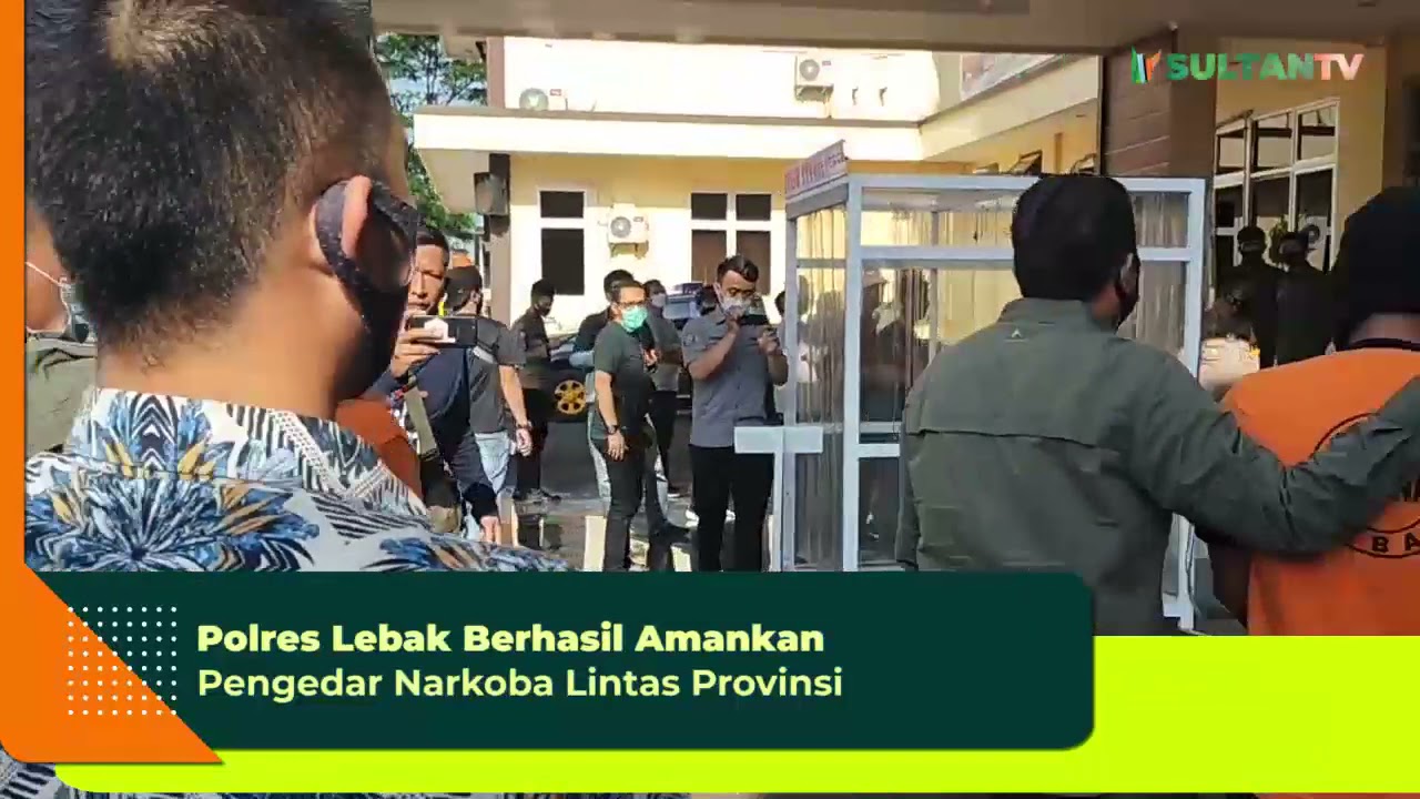 Polres Lebak Berhasil Amankan Pengedar Narkoba Lintas Provinsi - Sultantv News