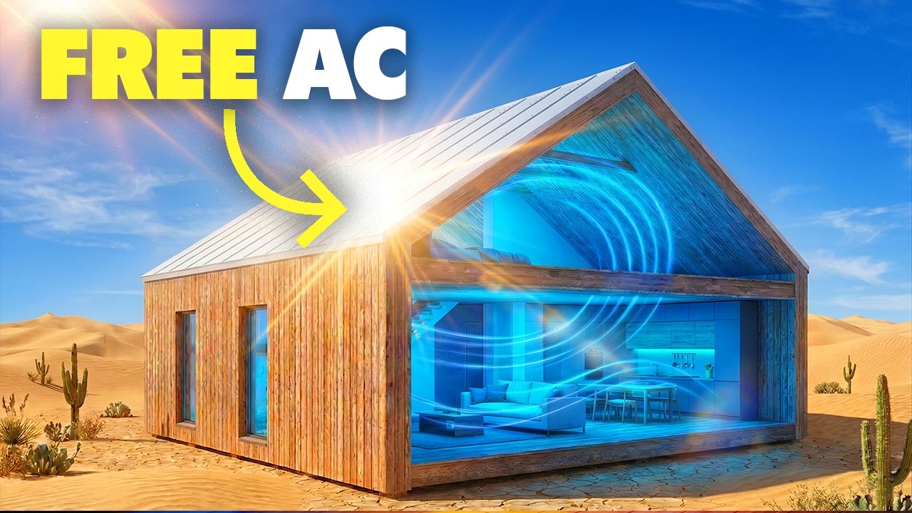 This FREE Engineering Hack Will Reduce Your AC Bill By 40%. Why Don't We Use It?