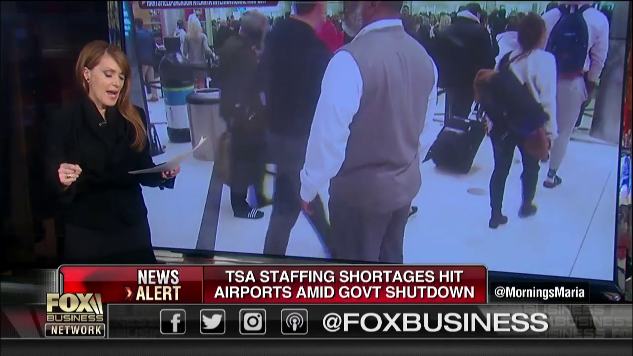 TSA staffing shortages hit airports amid partial government shutdown