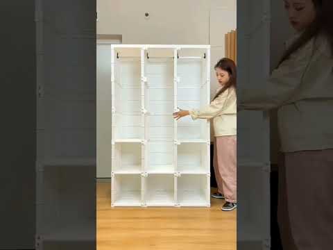 Folding Wardrobe Clothes Storage Organizer 😍😍
