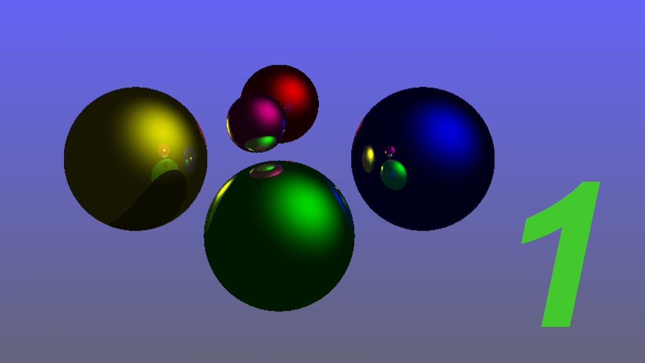Simple Ray Tracing 1/4
