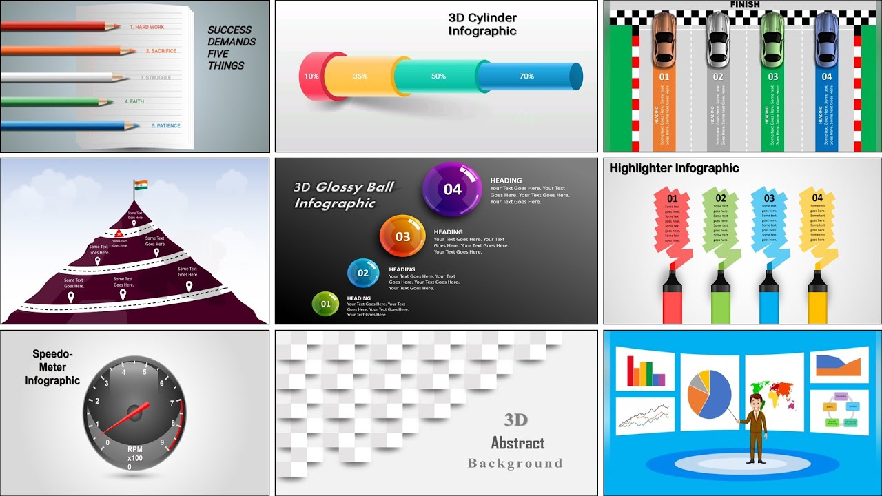 PowerPoint Templates,Slides, Backgrounds and Infographics ||