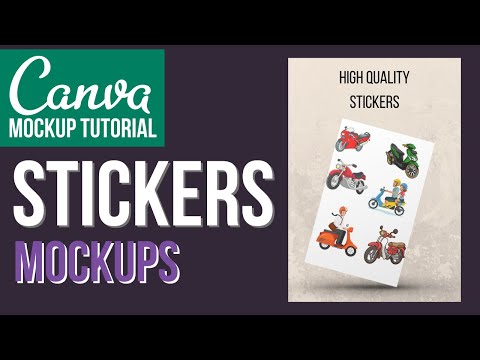Make Stickers Canva Smartmockups - Canva Mockup Tutorial