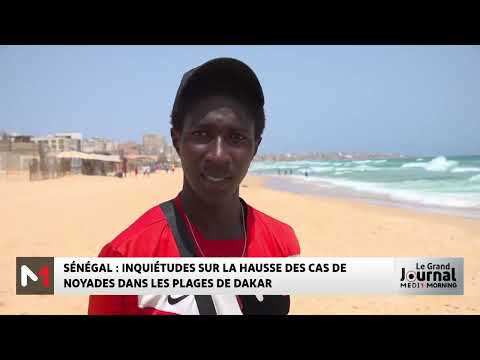 Sénégal : inquiétudes sur la hausse des cas de noyades dans les plages de Dakar