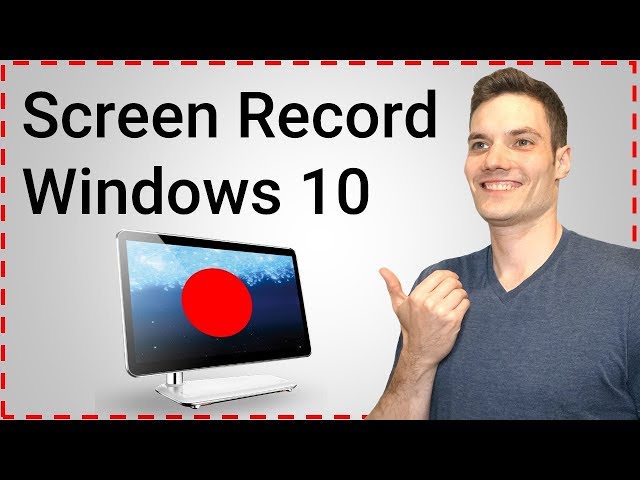 How to use Windows in-built screen recorder?