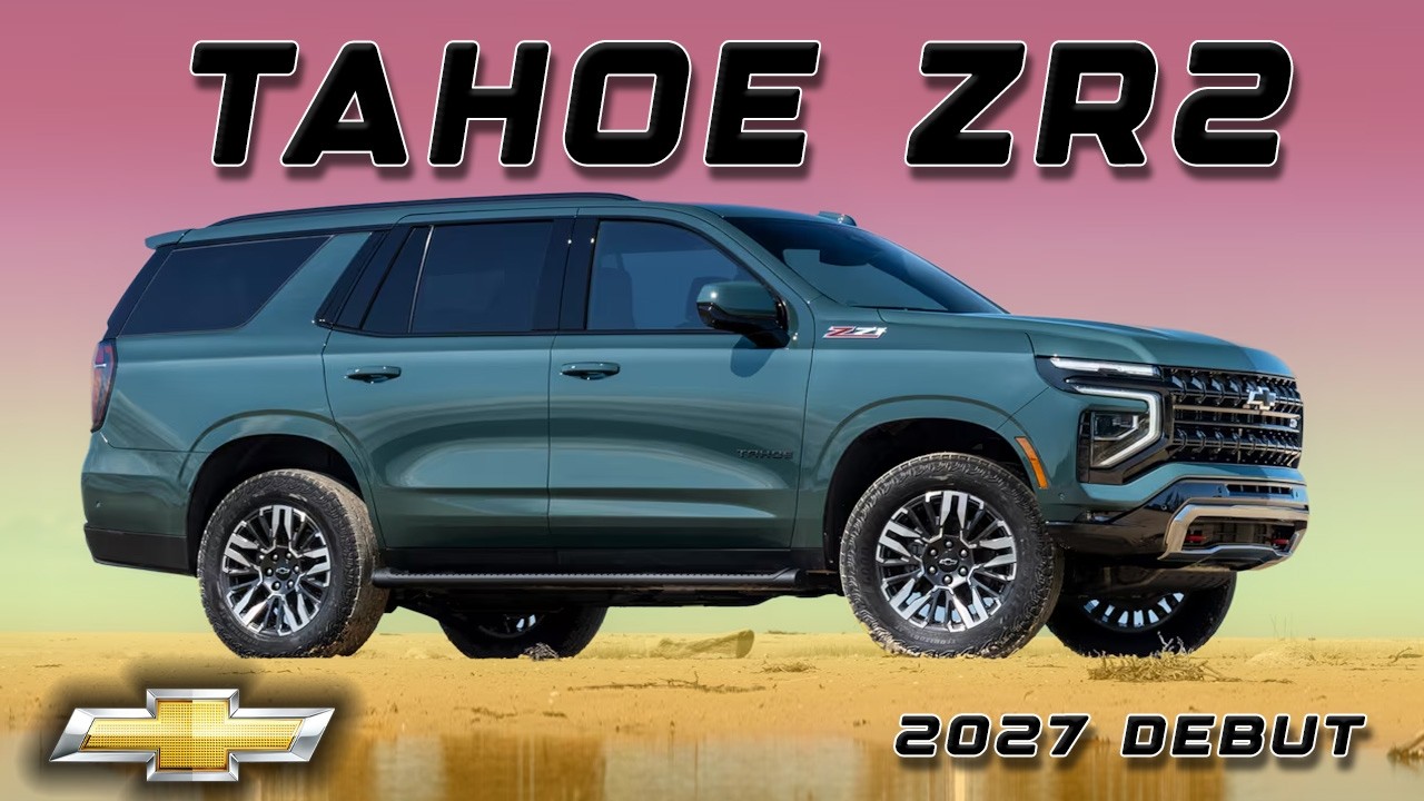 2027 Chevy Tahoe ZR2 - They FINALLY Did It, With All-New V8 Engine