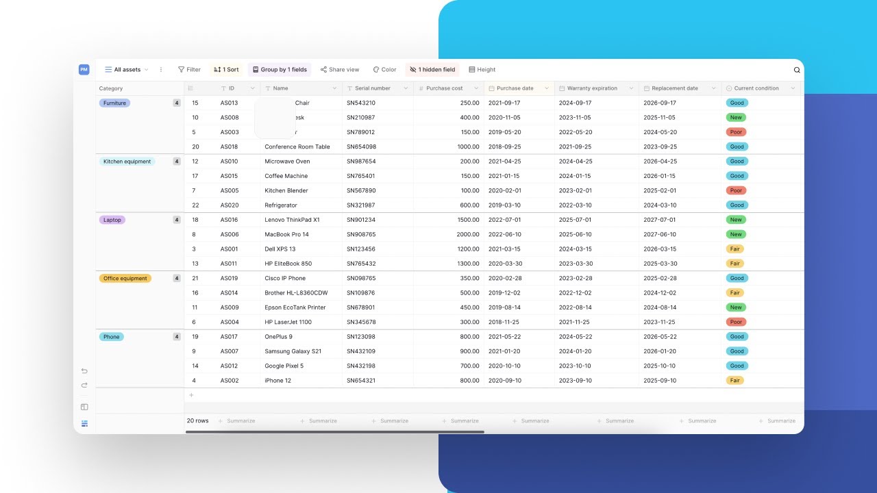 🏢 Best Asset Management Software 2025 – Open-Source & No-Code | Baserow