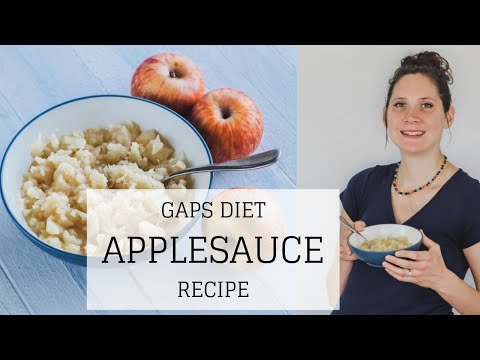 GAPS Applesauce Recipe | GAPS DIET RECIPES STAGE 5 | Bumblebee Apothecary