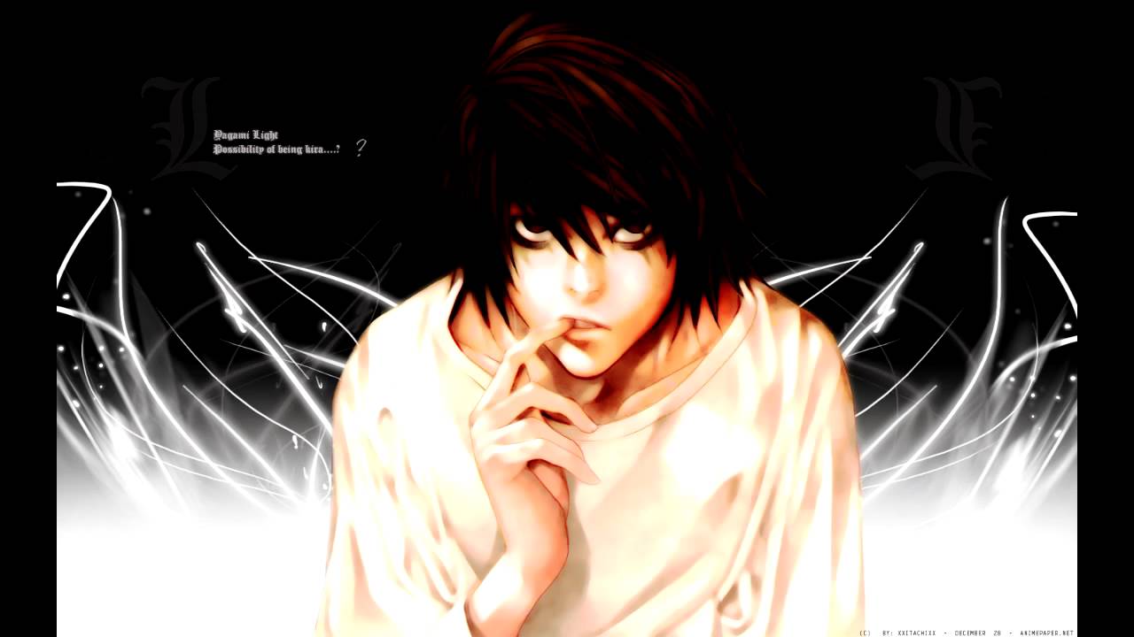 L DeathNote 01 - Wallpaper