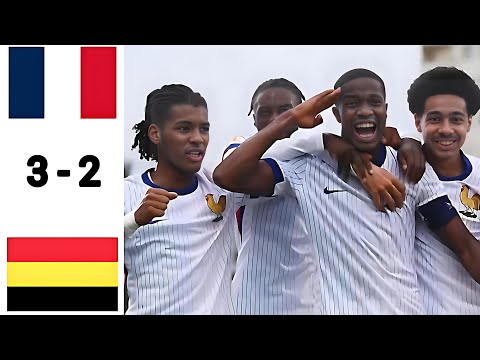 France 3 x 2 Belgium U17 Euro Semi Finals. Extended Highlights & All Goals [29/5/2025]