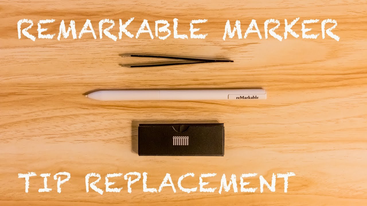 How to: Replace Remarkable Pen/Marker Tips - 3 Easy Steps!