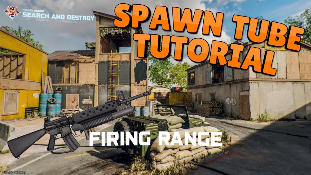 Black Ops 7 - Spawn Tube Tutorial (Firing Range)