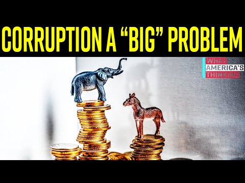 Poll: Corrupt political establishment is a "BIG PROBLEM" in the U.S.