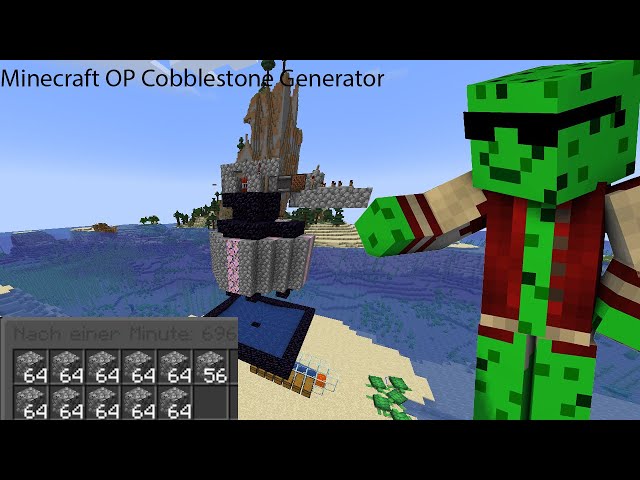 OP Cobblestone Generator Schmetic Minecraft Map