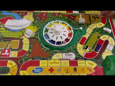 How to setup the game of life | the game of life board game