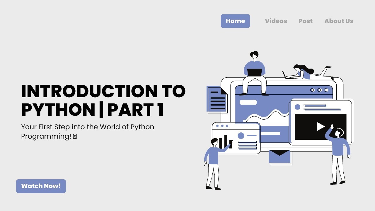 Introduction To Python | Part 1 | Atharv Shinde