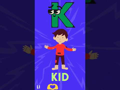 Words That Start With Letter 'K' | Kk | K words