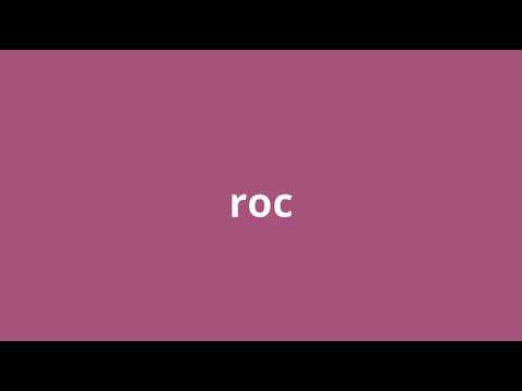 what is the meaning of roc