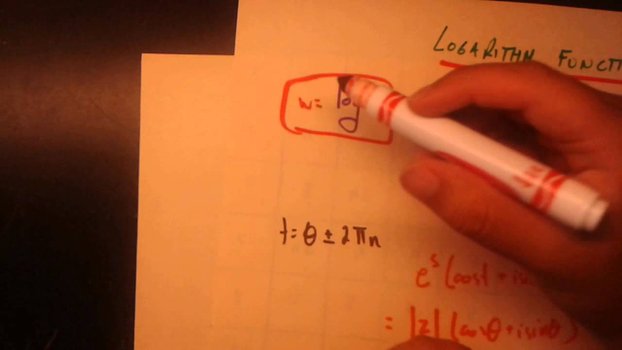Complex Analysis - Logarithm Function