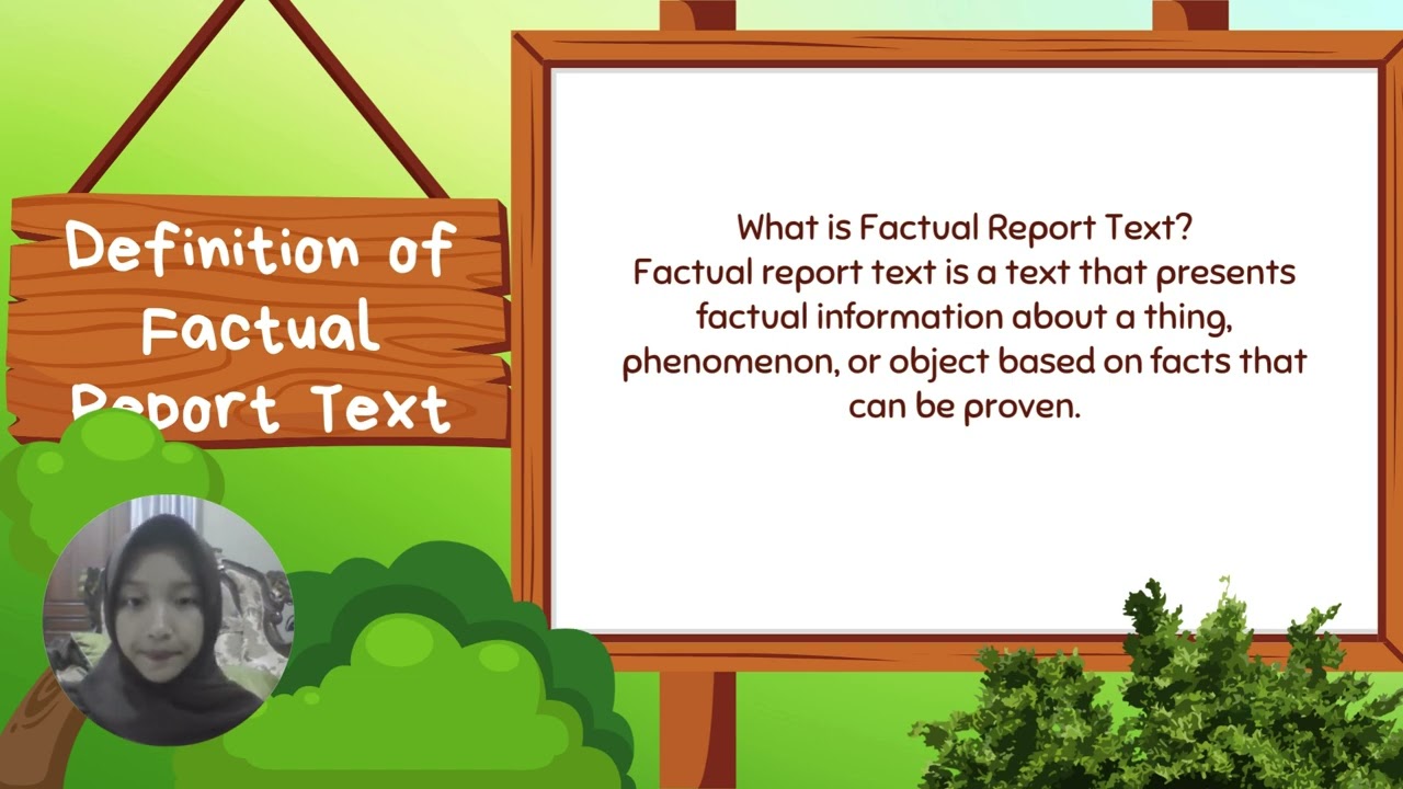 PRESENTATION FACTUAL REPORT TEXT