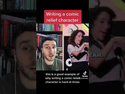 Writing a comic relief character is hard