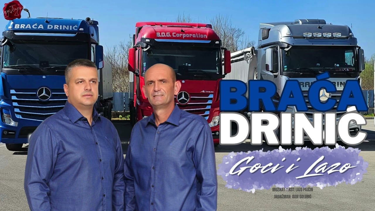 BRACA DRINIC by Goci & Lazo from Bosnia and Herzegovina | Popnable